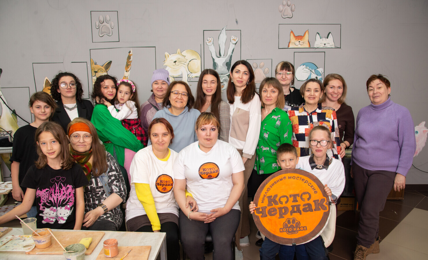 Инклюзивное котокафе " Коточердак" | Planeta